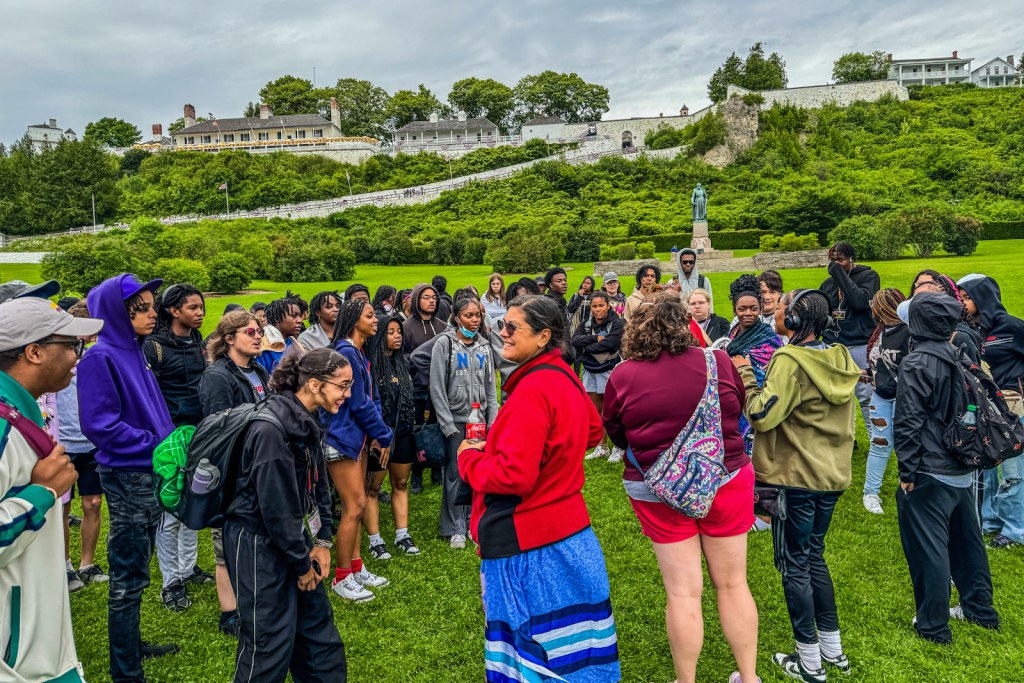 CMU and FSU GEAR UP take 50 students on an Upper Peninsula college tour ...